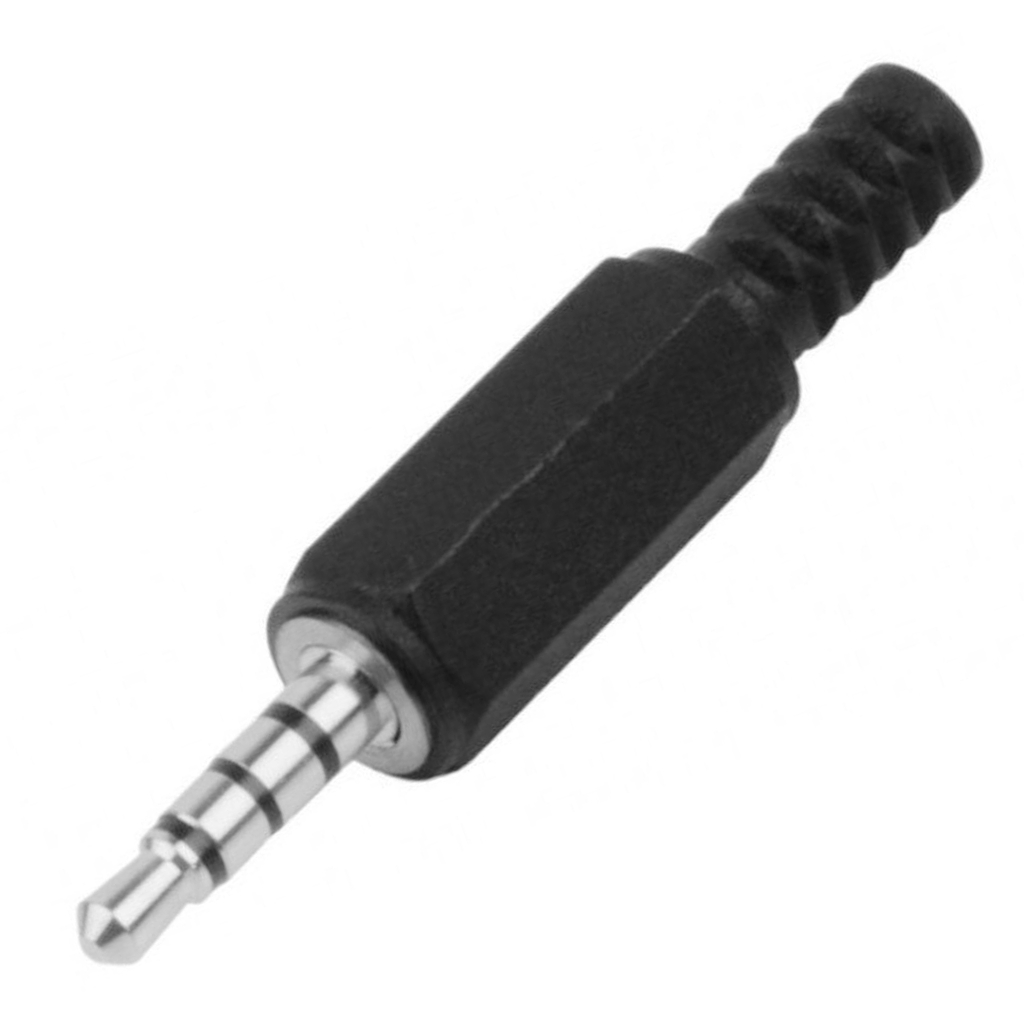Plug P4C P3 Stereo – Plastico 062-9960, 64 1 357 – DR Music Acessórios