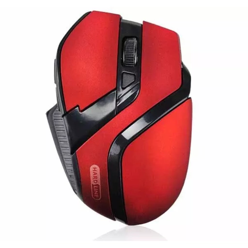 Mouse Gamer USB Óptico 2400Dpi Hardline Ms26 Vermelho – DR Music Acessórios